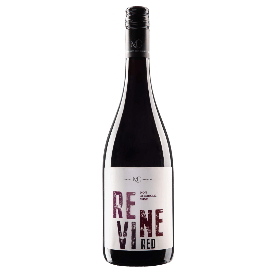 Revine Red – Nealkoholické perlivé víno, polosladké | Michlovský