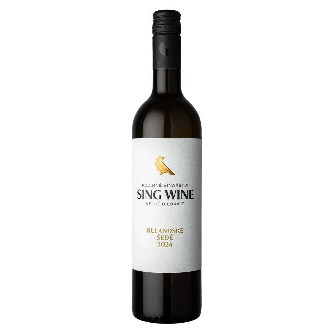 SING WINE Rulandské šedé Dlouhá hora, pozdní sběr, polosladké